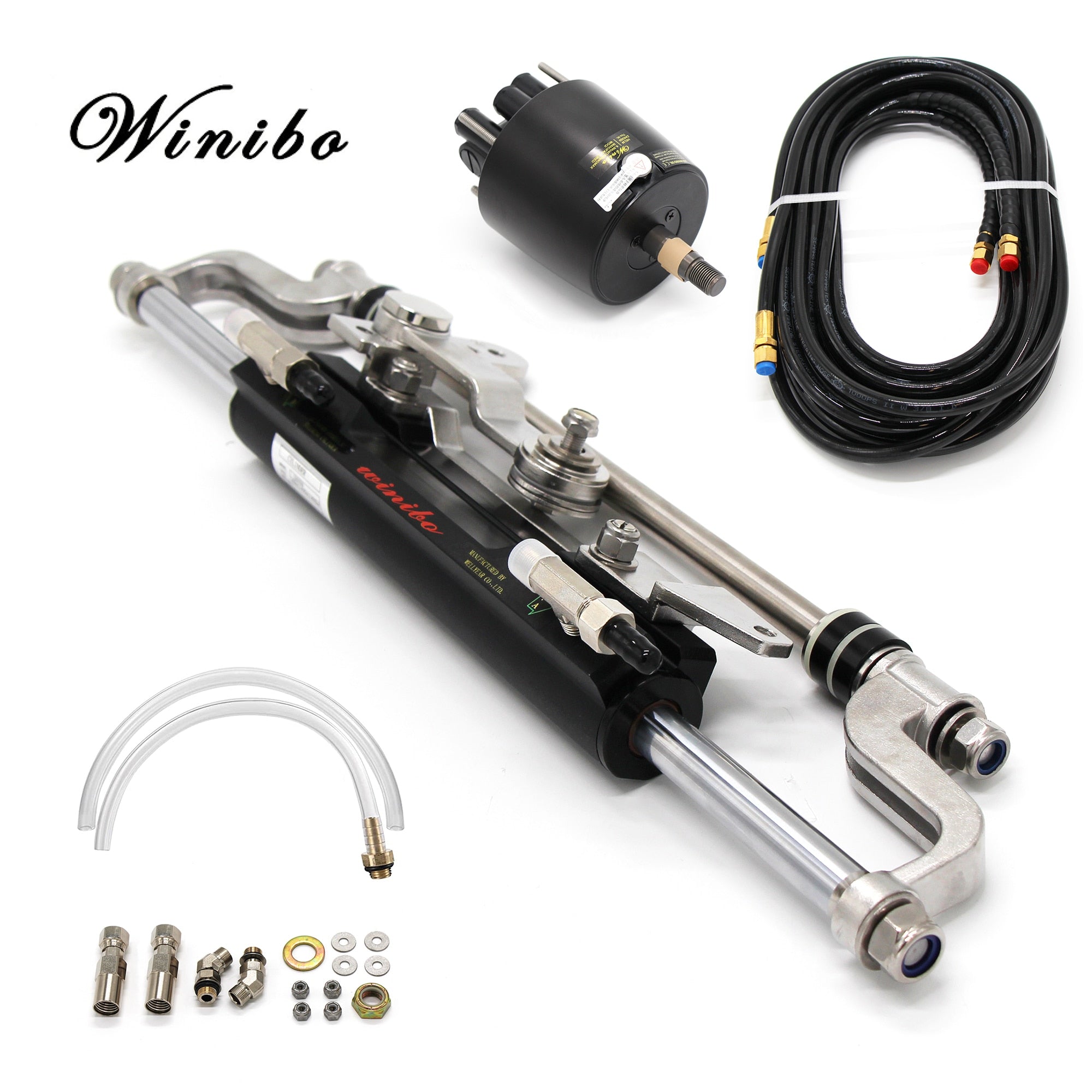 Winibo 300HP Hydraulic Steering System For Outboard With ZA0350 ...